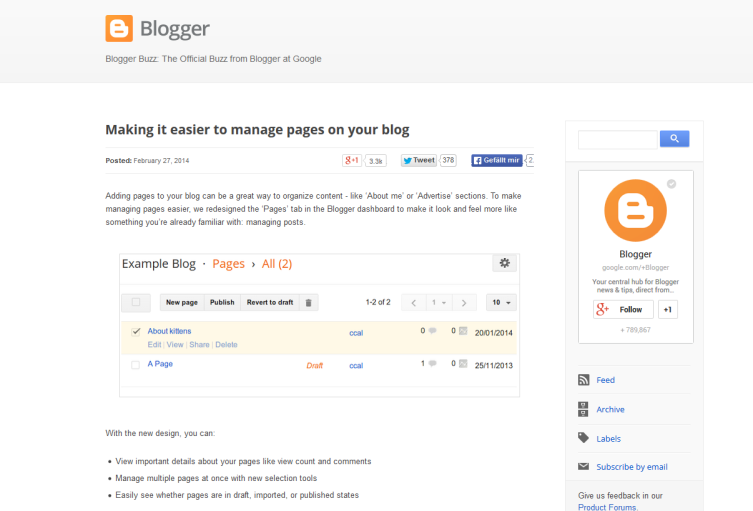 Die passende Blog-Plattform für Blogging-Neulinge | pressengers